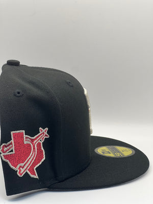 Texas Rangers Black 9 Fifty